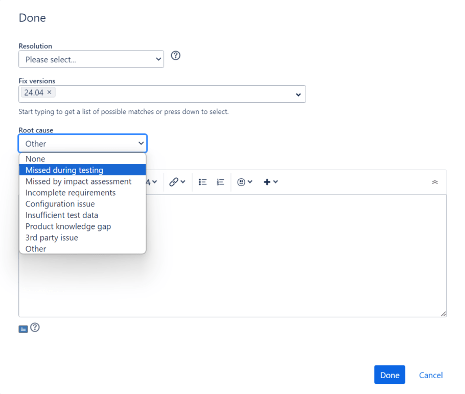 Collect Data from Root Cause Field in Jira | 2-Phase Setup