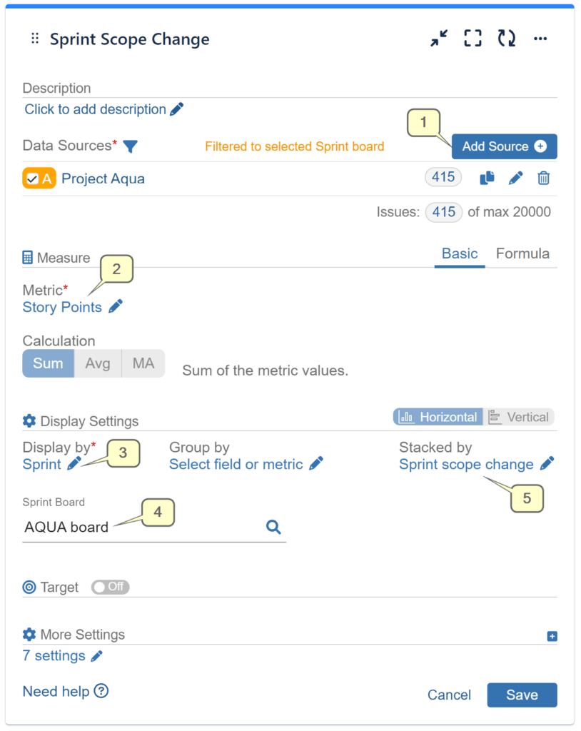 Sprint Scope Change Report for Jira